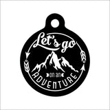 Personalized Metal Pet Tags – Black Dog Engraving